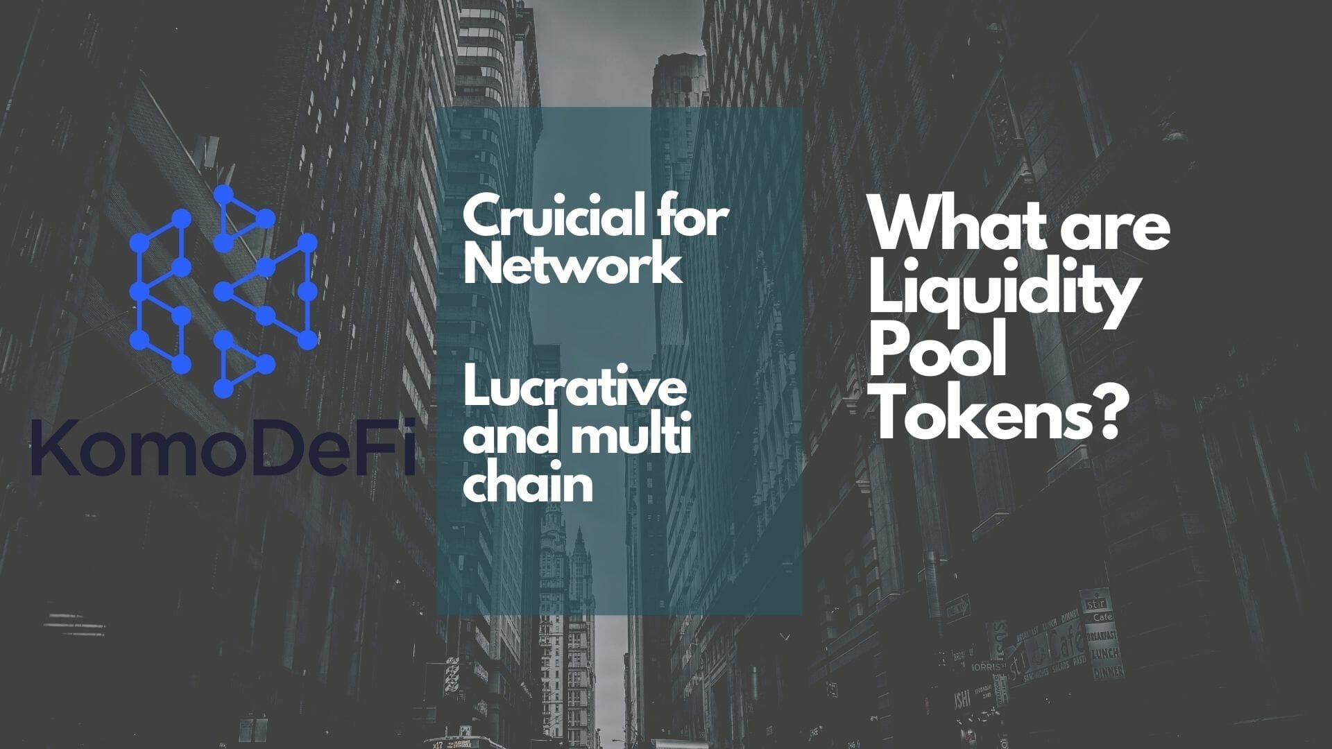 What are Liquidity Pool tokens? - KomoDeFi
